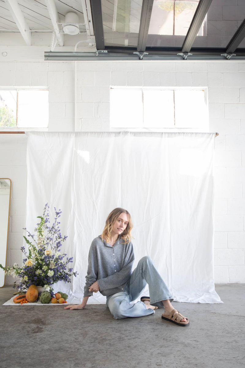 Piper Cardigan | Heather Grey – Curio